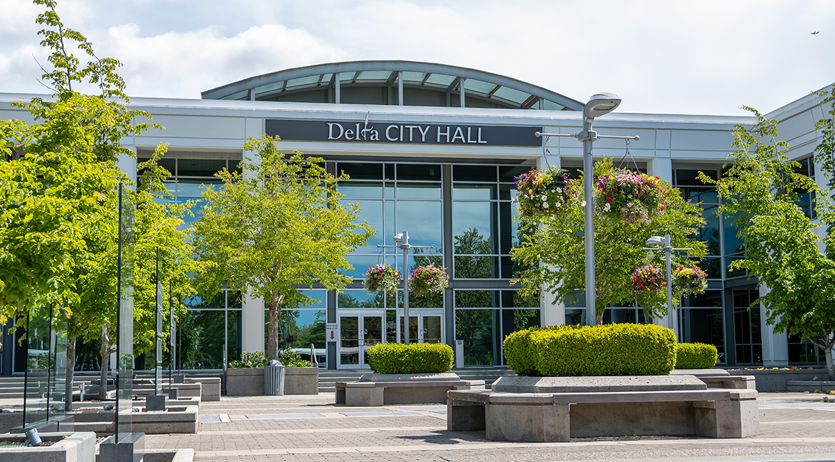 Upcoming City Hall Vestibule Construction | City of Delta