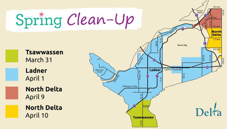 News Release: City of Delta Announces 2025 Spring Clean-Up Collection ...