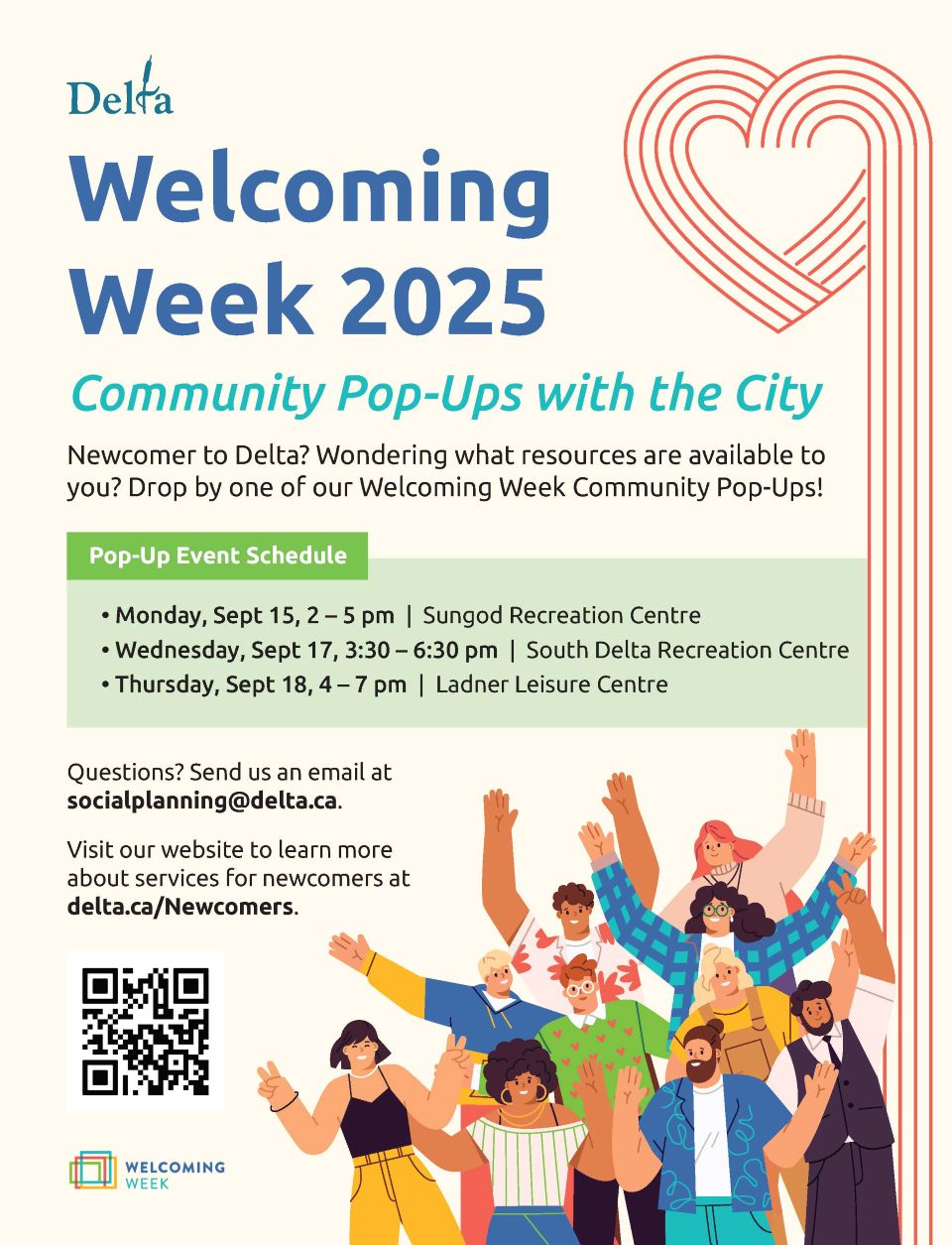 Welcoming Week Community Pop-Up | City of Delta